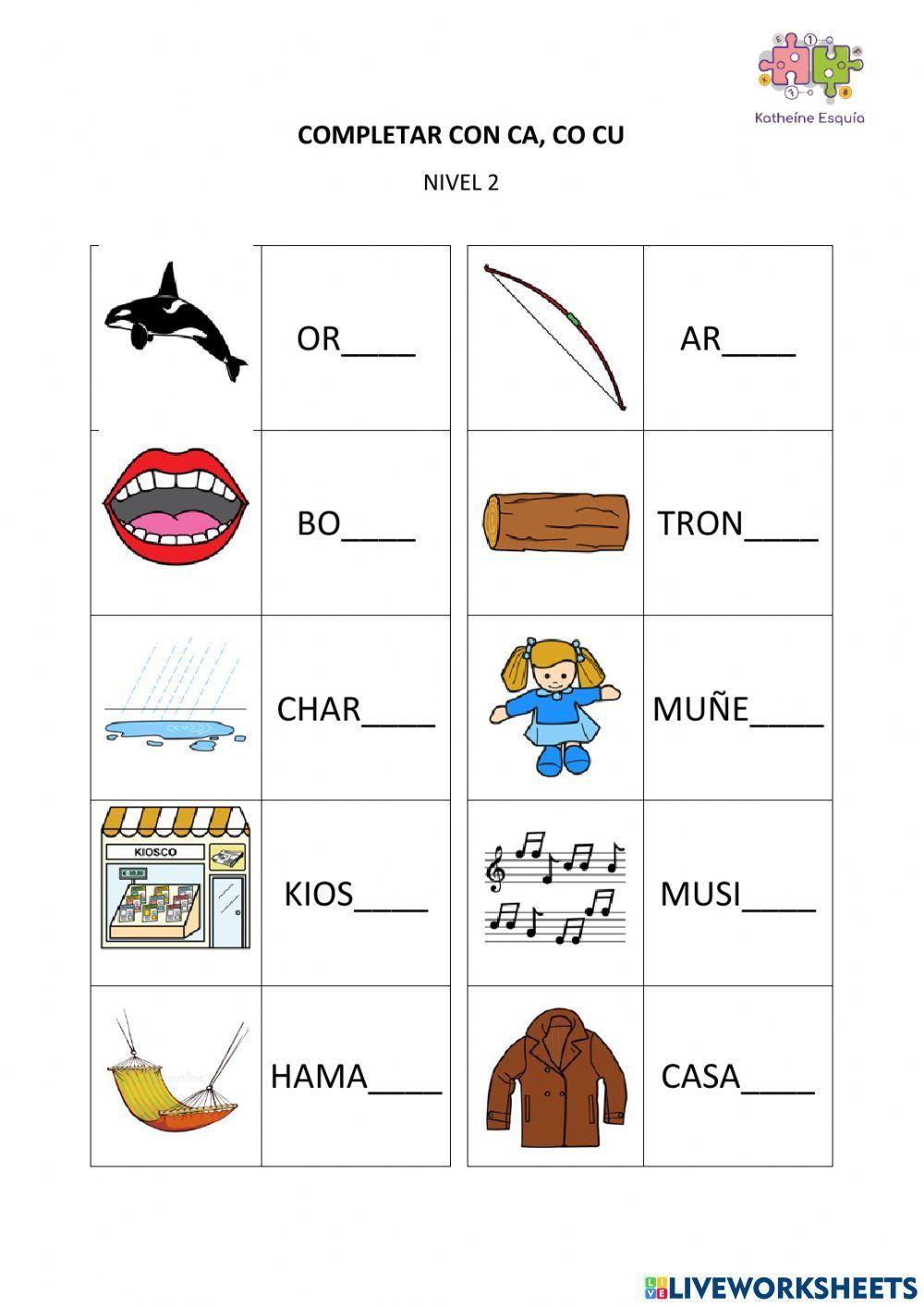 letra C 7055105 | karla_garcia2023 | Live Worksheets