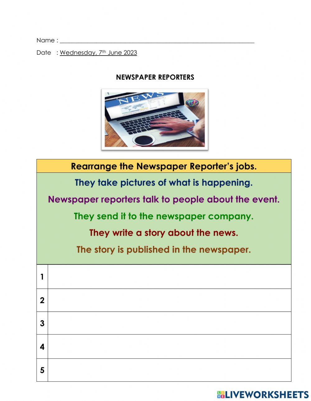 7009889 | Newspapers Reporters | Tr_Jannah