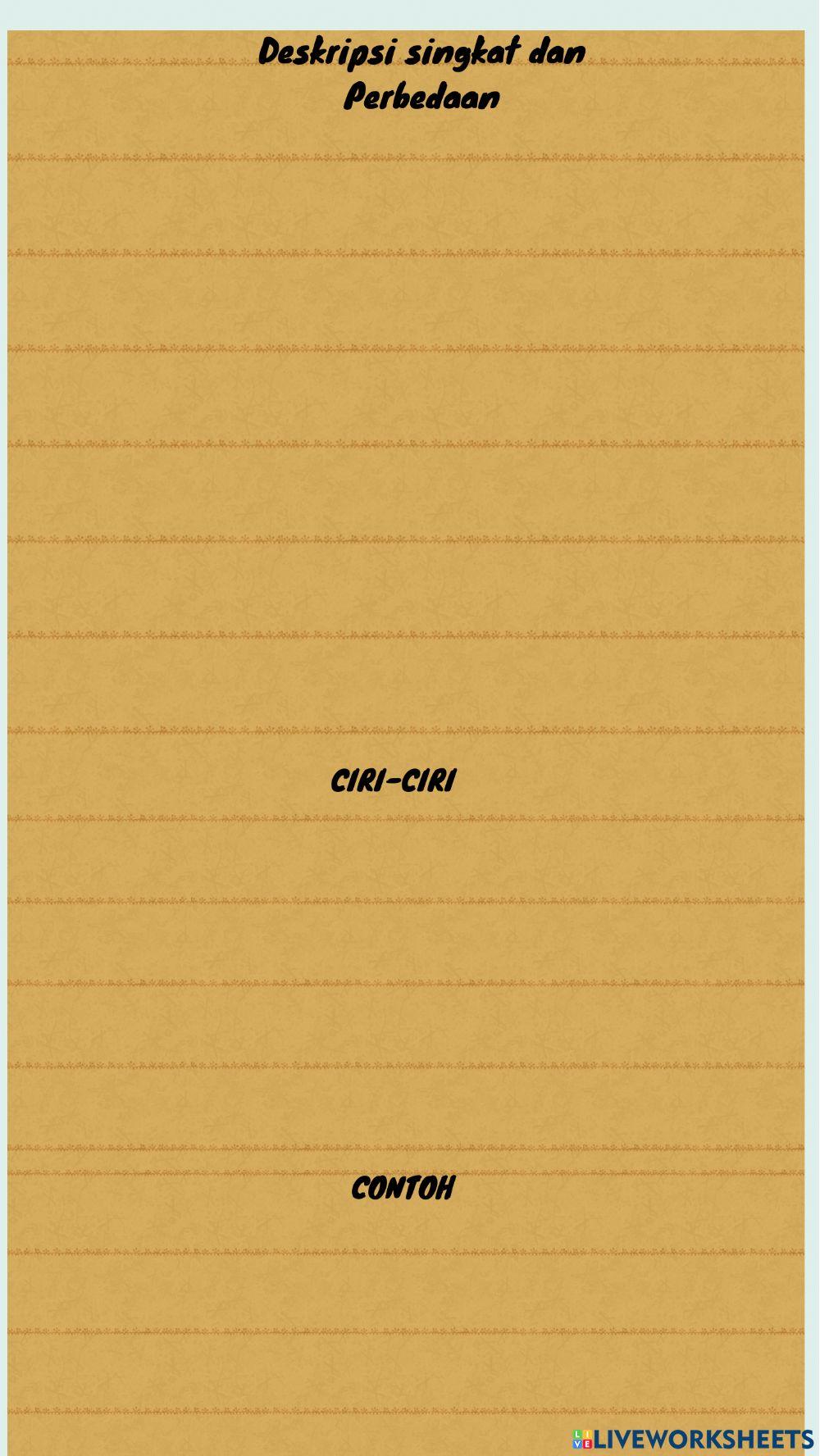 Kelompok patembayan 7009902 | gustar | Live Worksheets