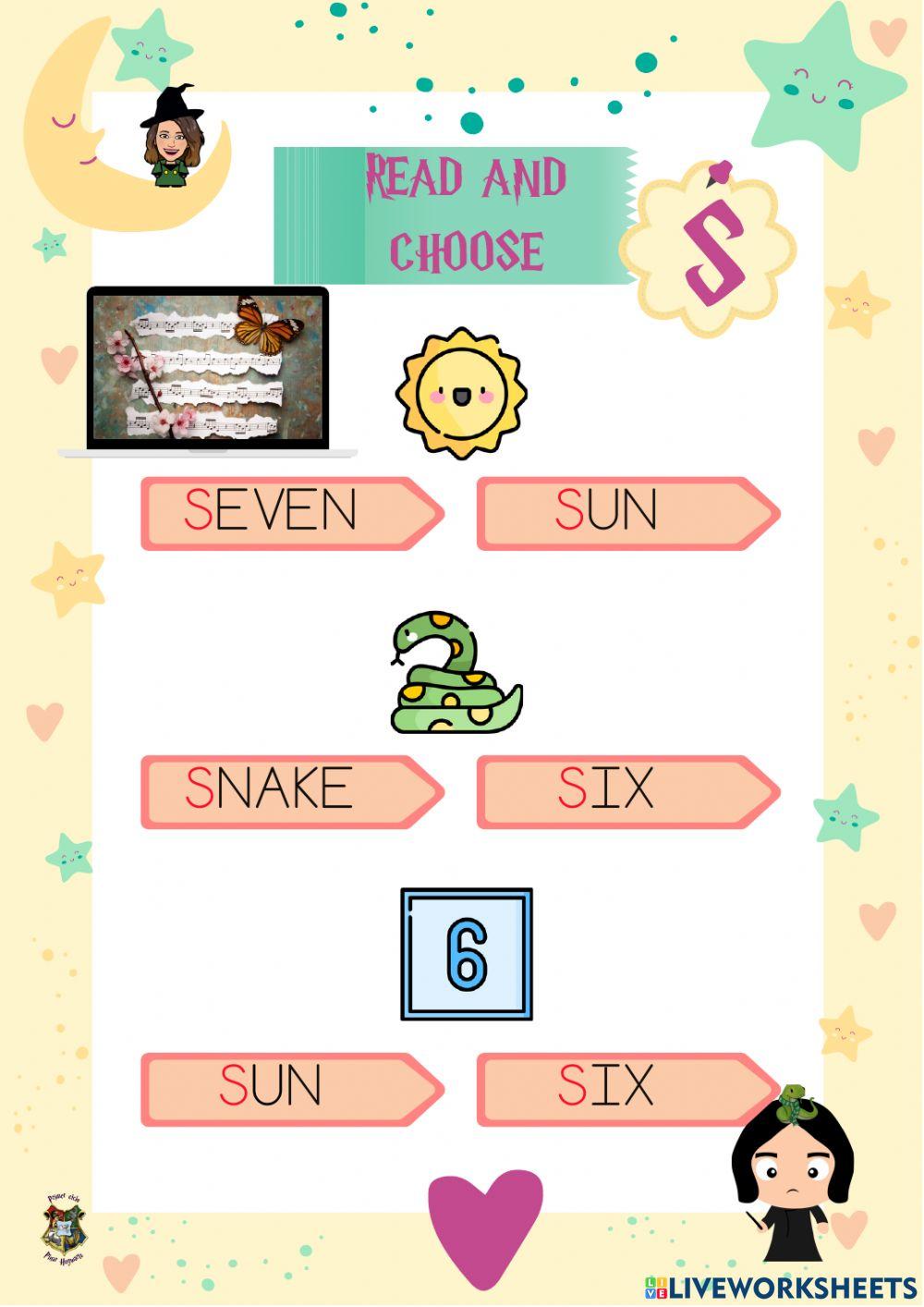 1magico | Jolly phonics, S 7020672 | LiveWorksheets