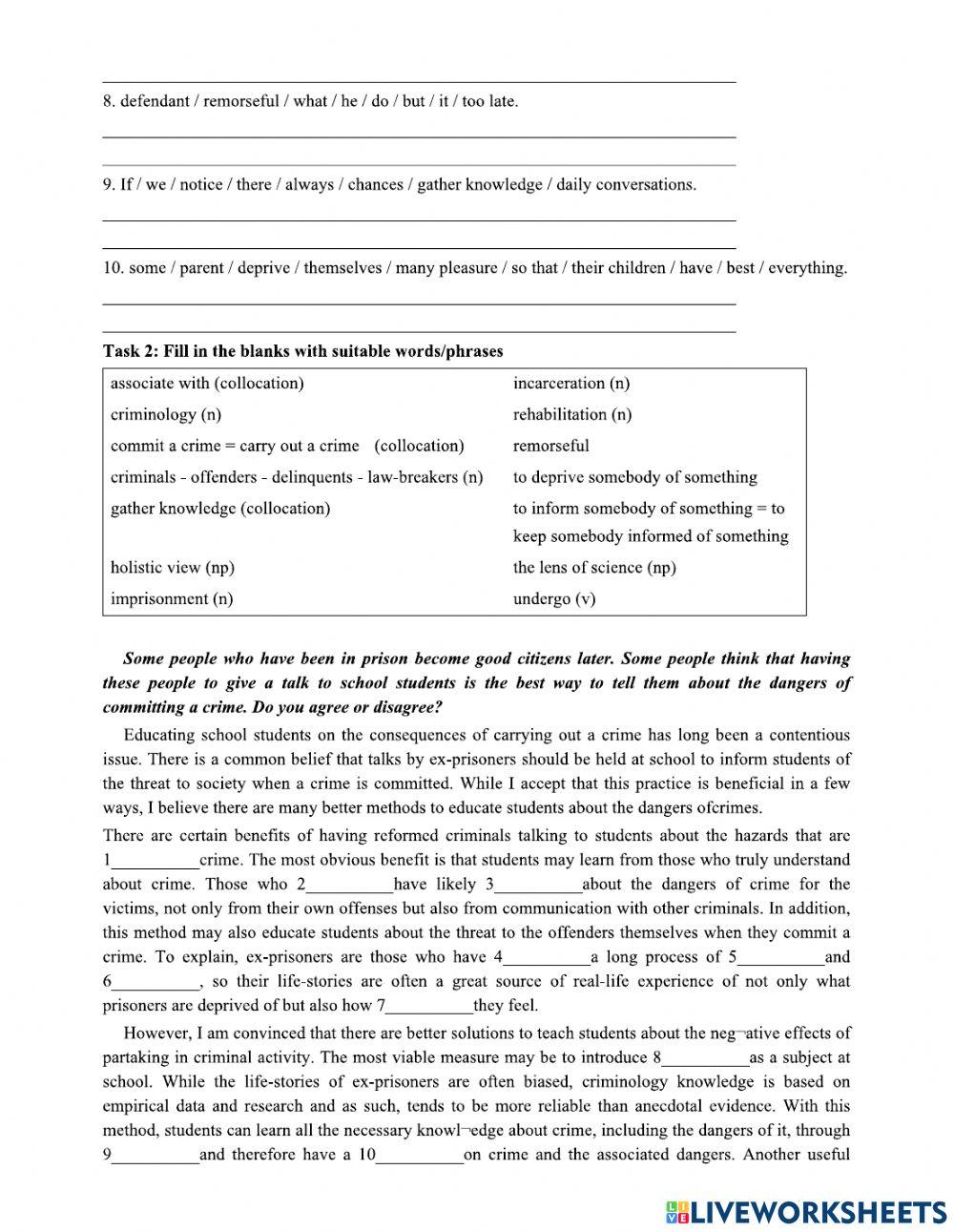 Vocal-S6 | Free Interactive Worksheets | 7088978