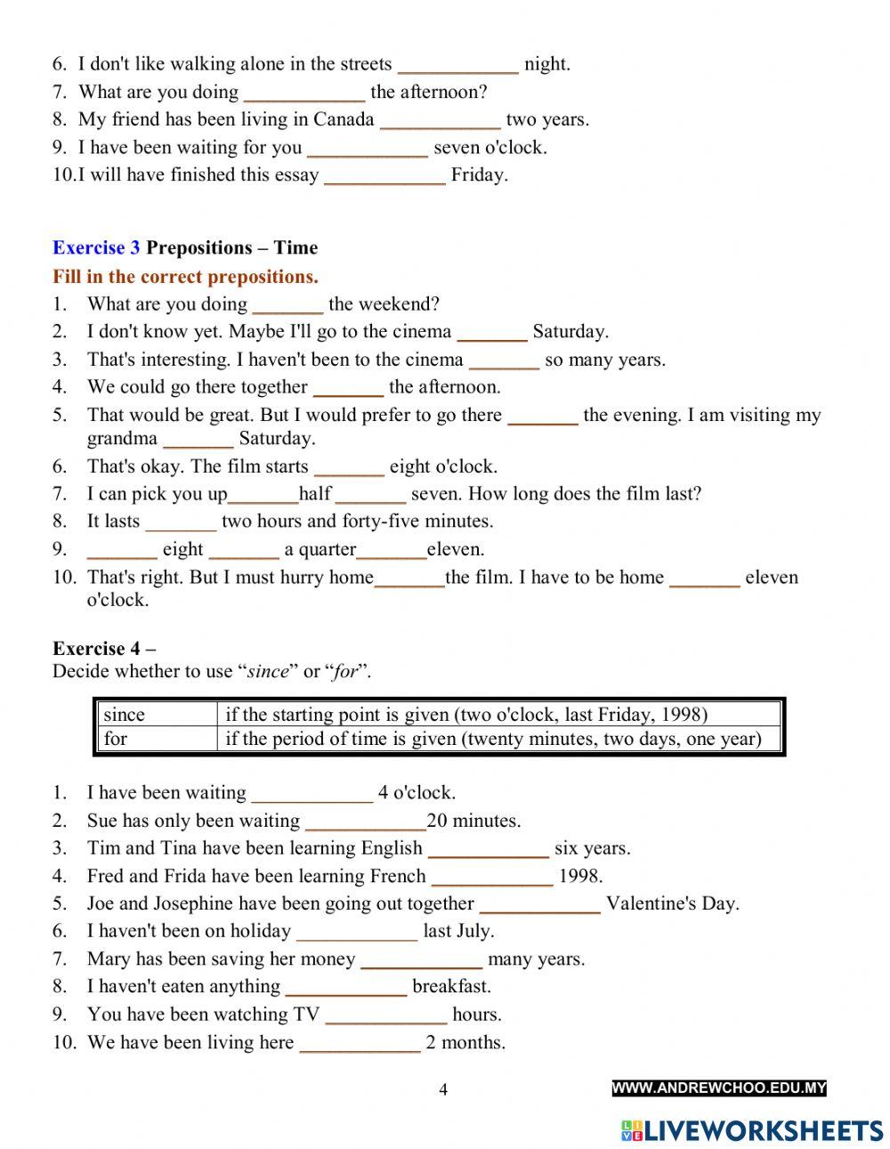 Grammar F! F2 worksheet | Live Worksheets