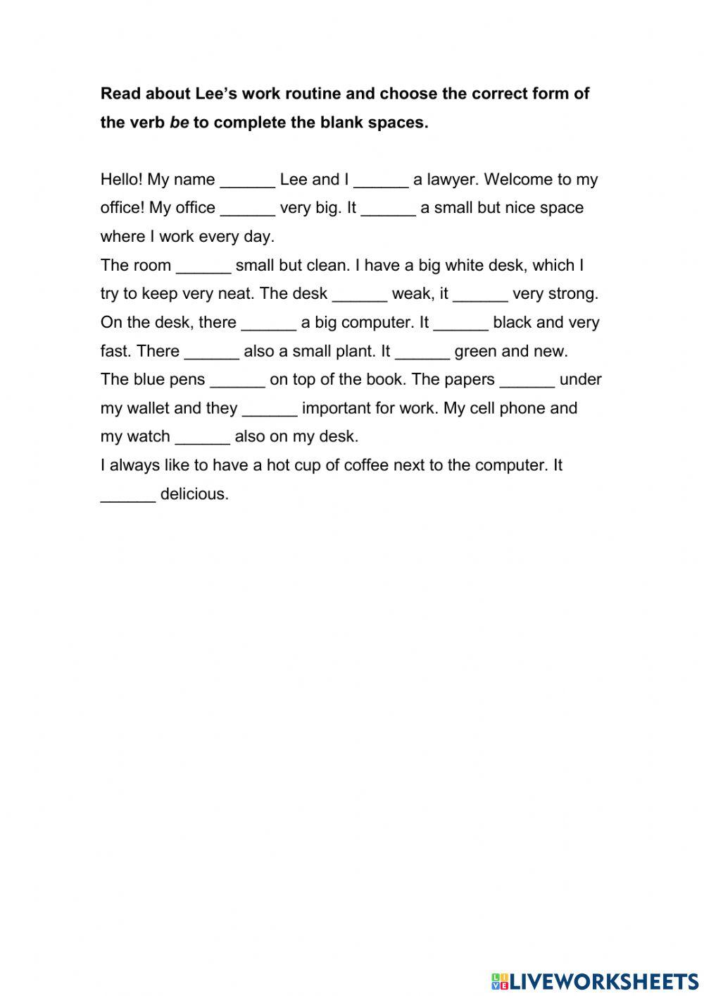 L10 Act. 26 worksheet | Live Worksheets