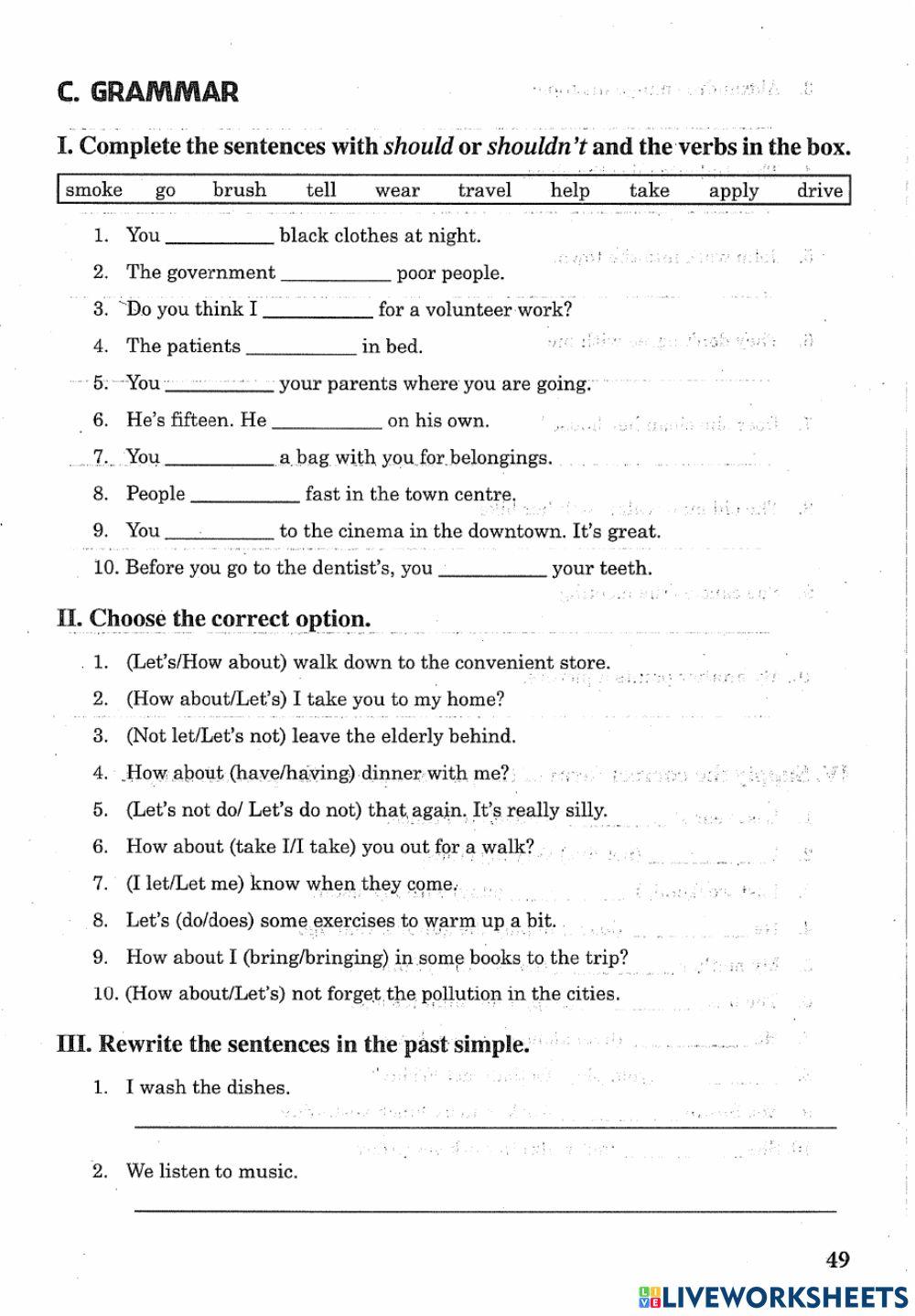 G7-ilsw-u4-BTTH-B1 worksheet | Live Worksheets