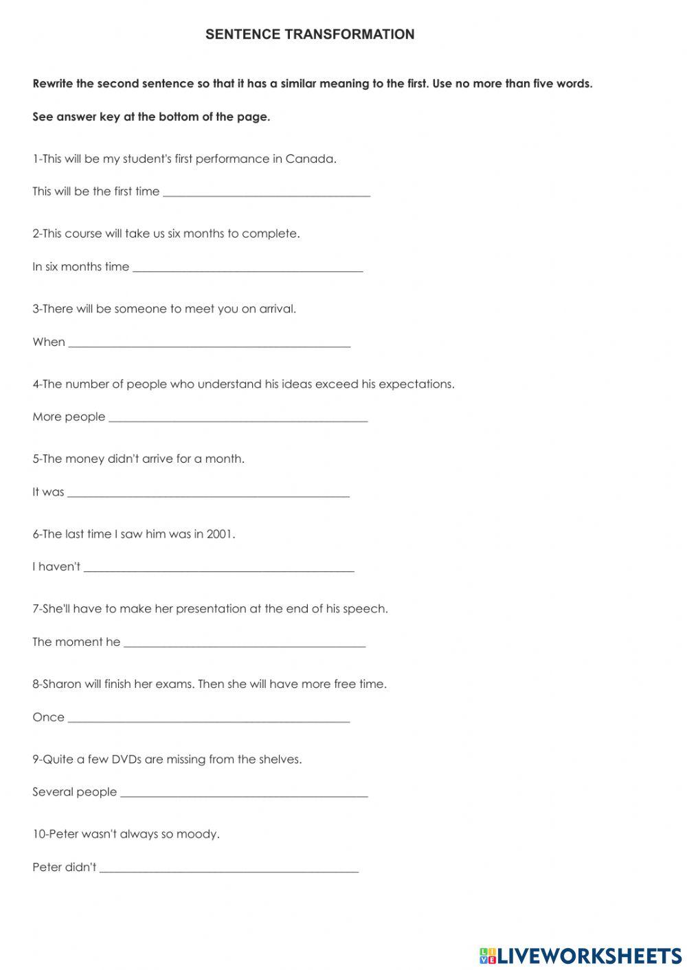 7092216 | Sentence transformation | Belen Garcia haymes