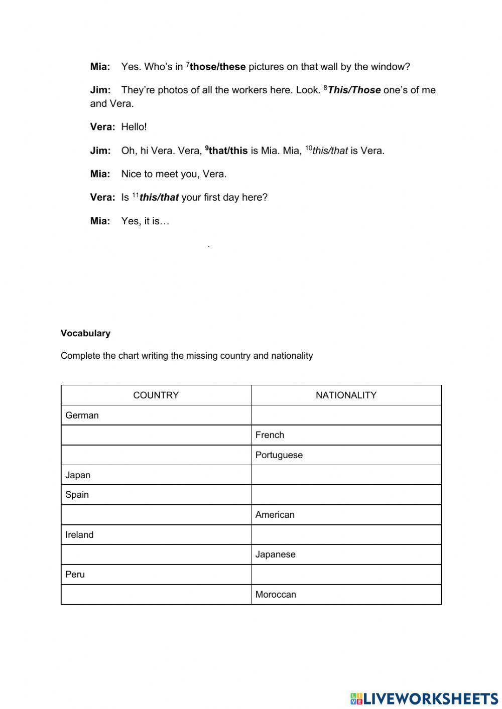 Level 3 Midterm worksheet | Live Worksheets
