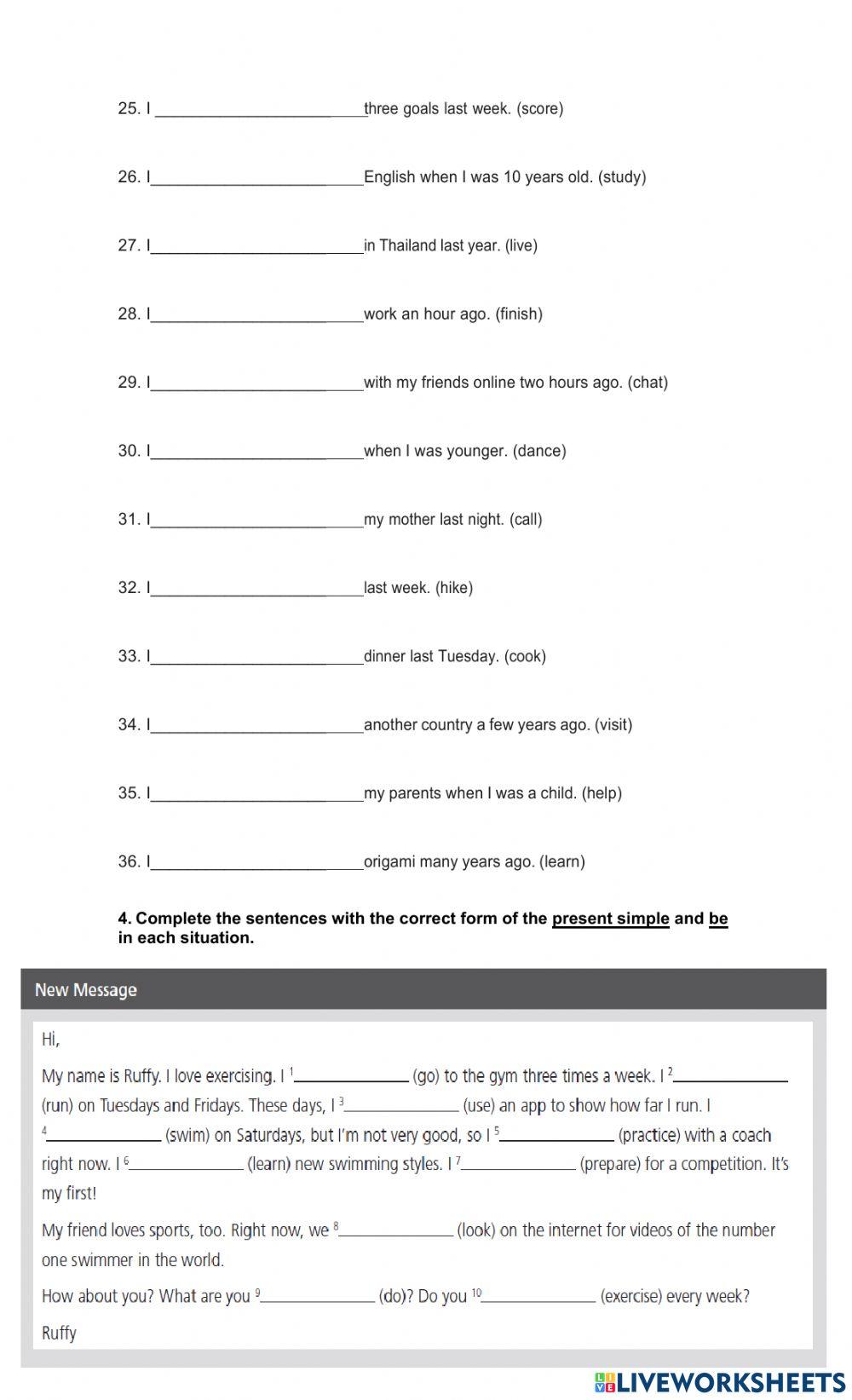 Basic Level activity | Live Worksheets