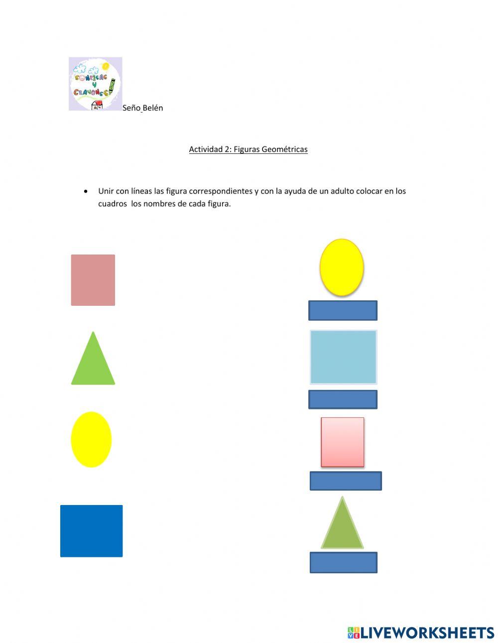 Figuras GeomÉtricas Act 2 Online Exercise For Live Worksheets
