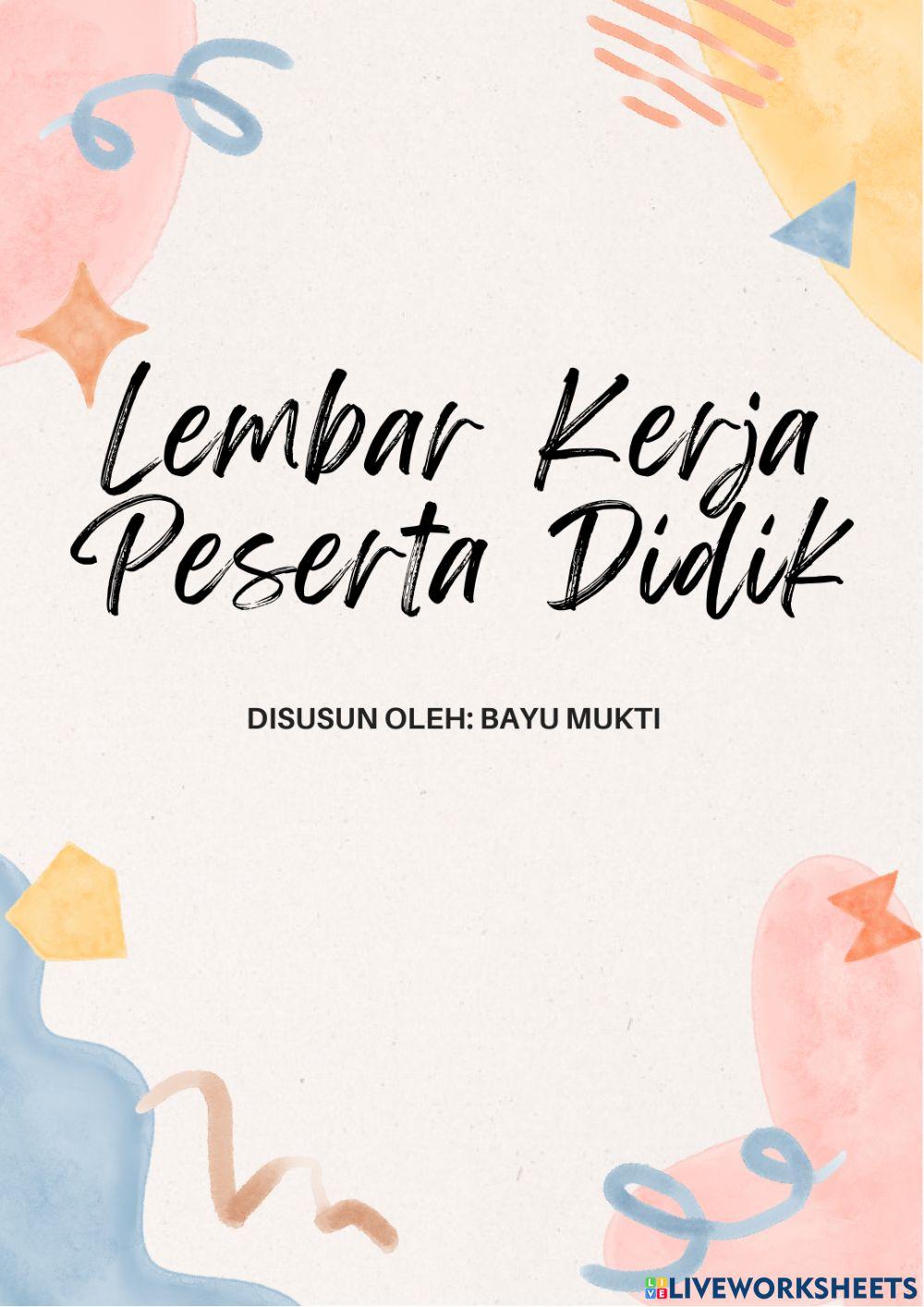 Bahasa Indonesia (Teks Cerita Pendek) worksheet | Live Worksheets