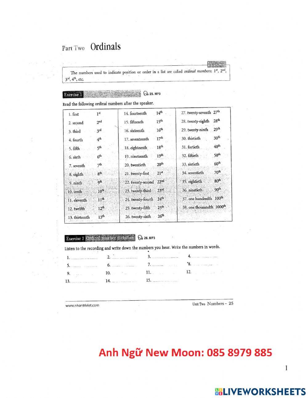 Basic ielts lis… | Free Interactive Worksheets | 7103403