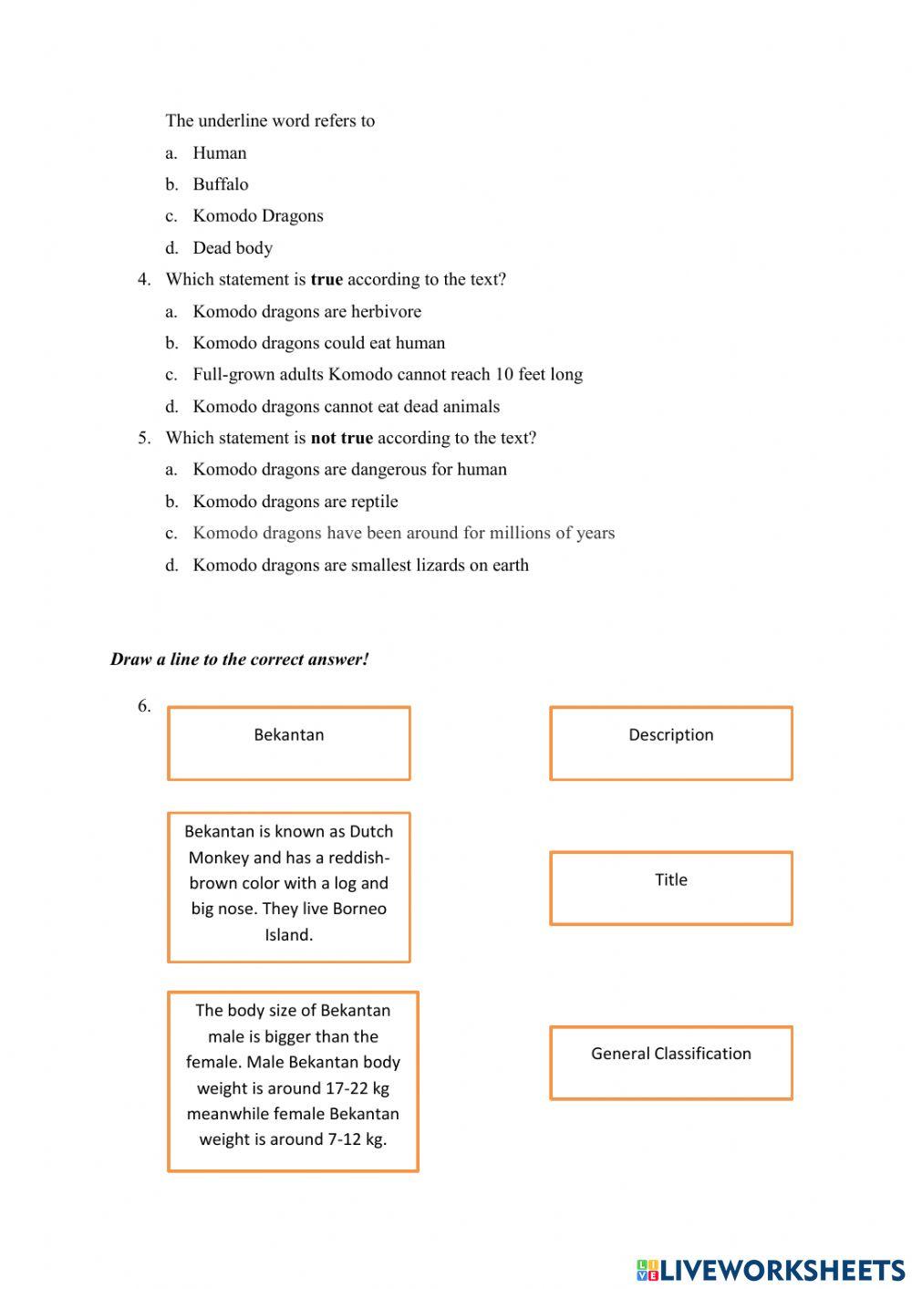 LKPD Report Text | Free Interactive Worksheets | 7104389