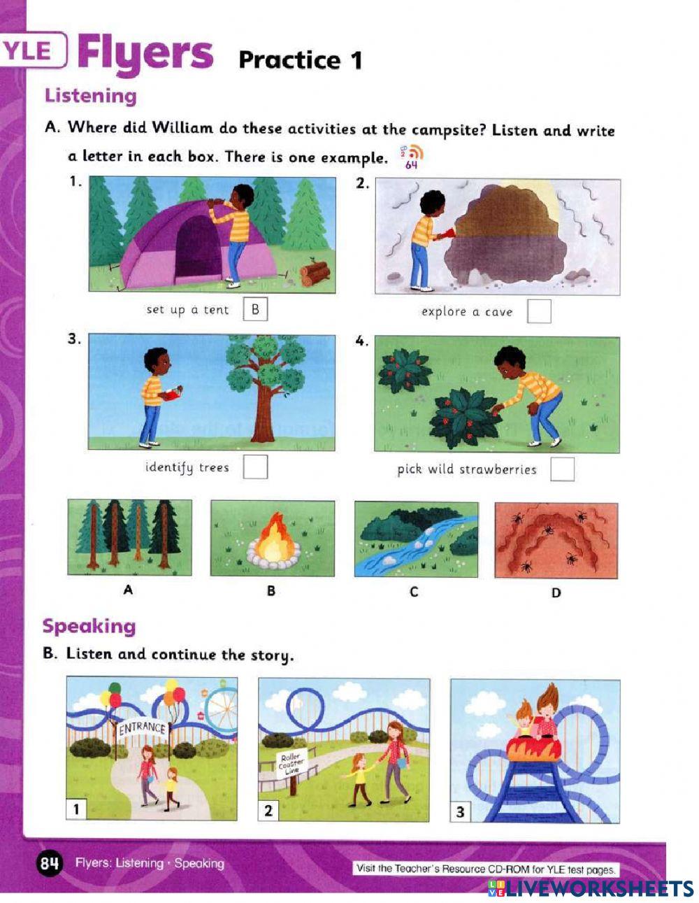 Up5 practice test 1 worksheet | Live Worksheets