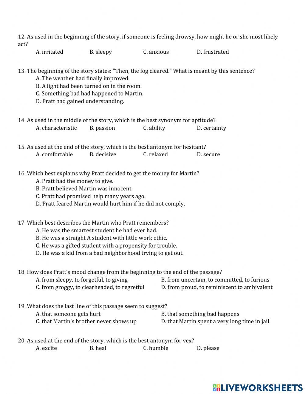 7105024 Critical Reading Seivee LiveWorksheets 7105024-critical-reading-seivee-liveworksheets