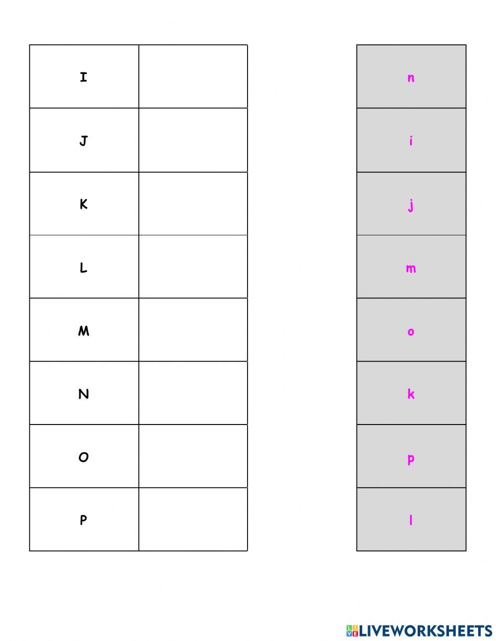 Alphabet Homework 3 7105825 | kathym616 | Live