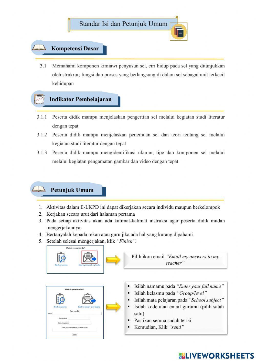 LKPD Pertemuan I (3) | Sri Rezeki | Live Worksheets