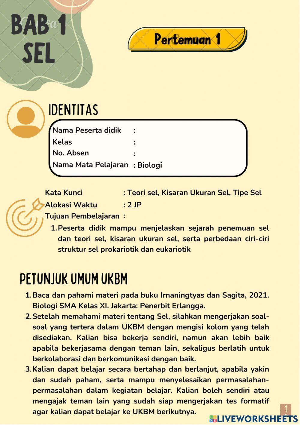 UKBM sel 7108640 | qhalsum qhamaria | Live Worksheets