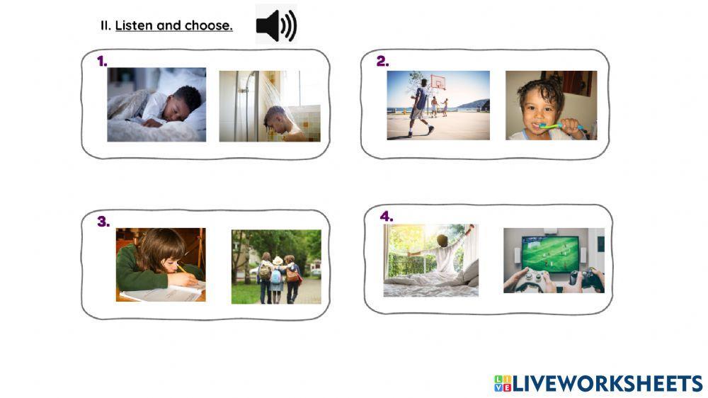 NIK 1 Unit 3 vocabulary 2 worksheet | Live Worksheets