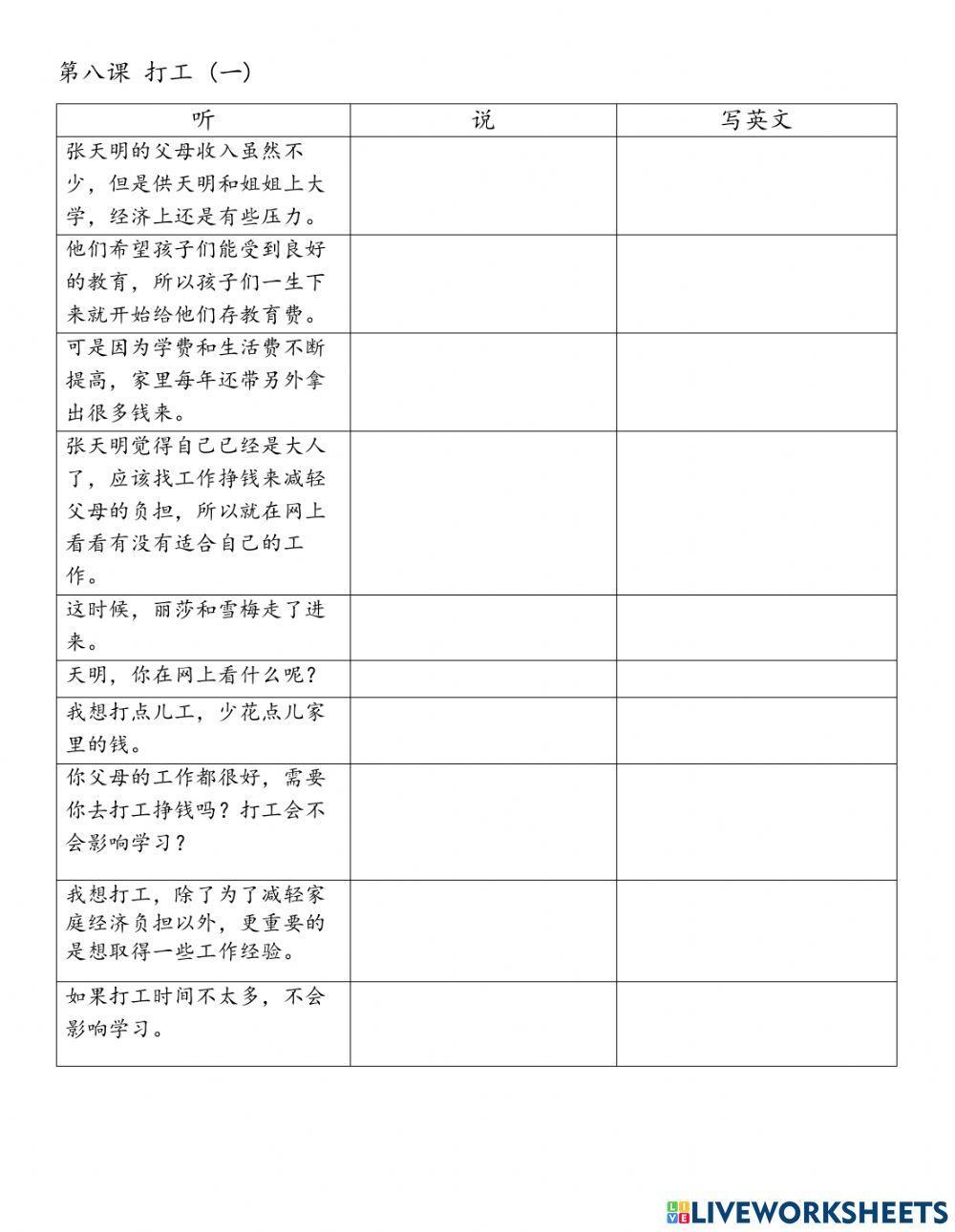 IC Level2 Part 2 L8 worksheet | Live Worksheets