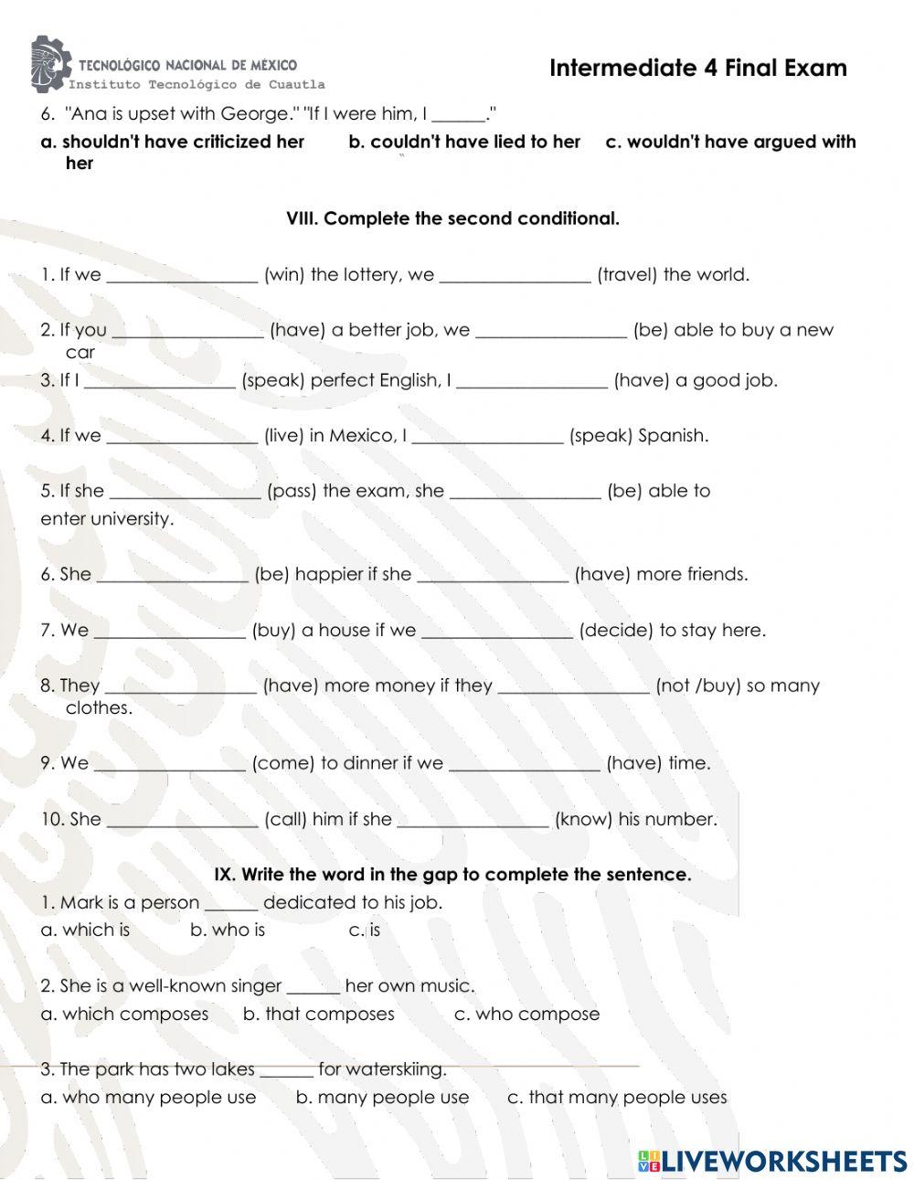 7075954 | Intermediate 4 final exam | Fernando Osorio