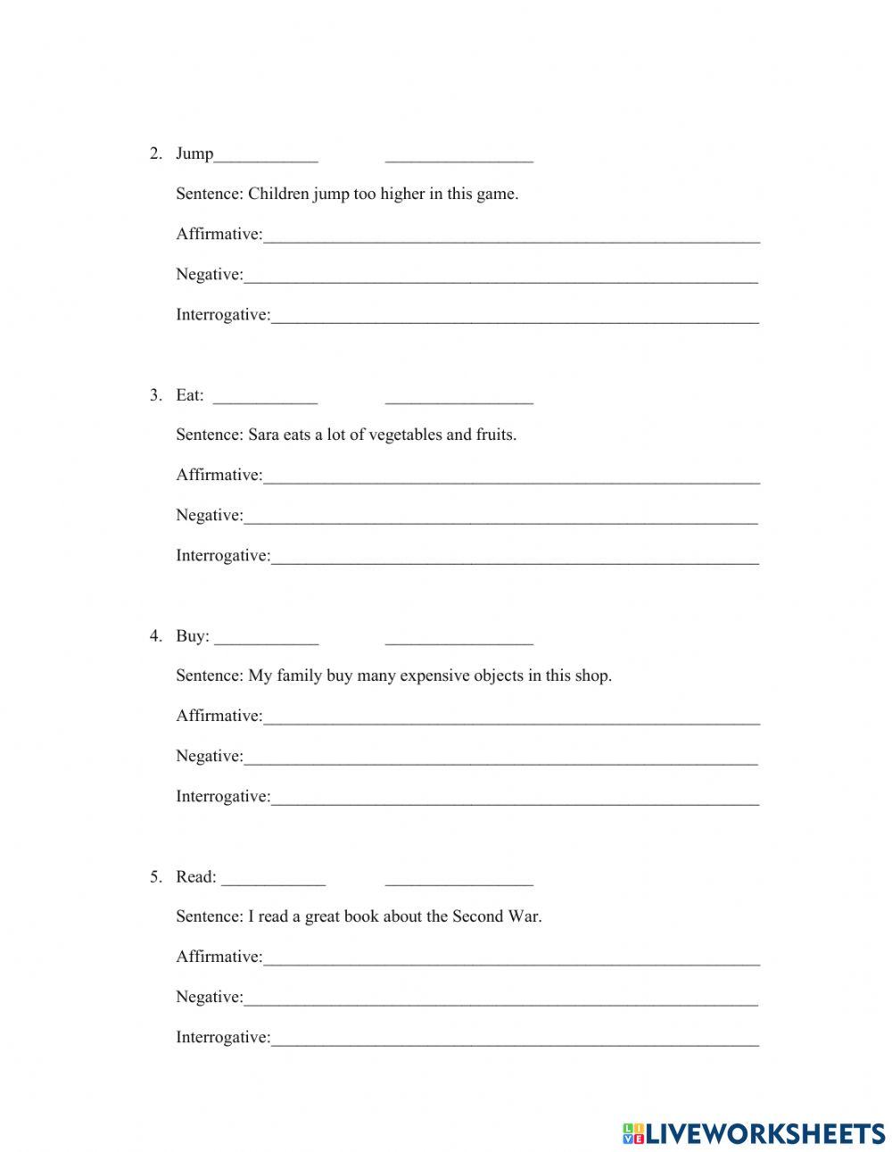 Remedial activity Two worksheet | Live Worksheets