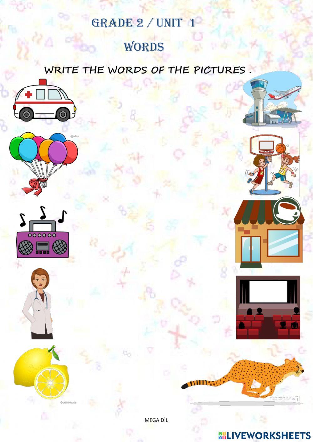 7086037 | GRADE2 UNT1 | moonglightst | LiveWorksheets