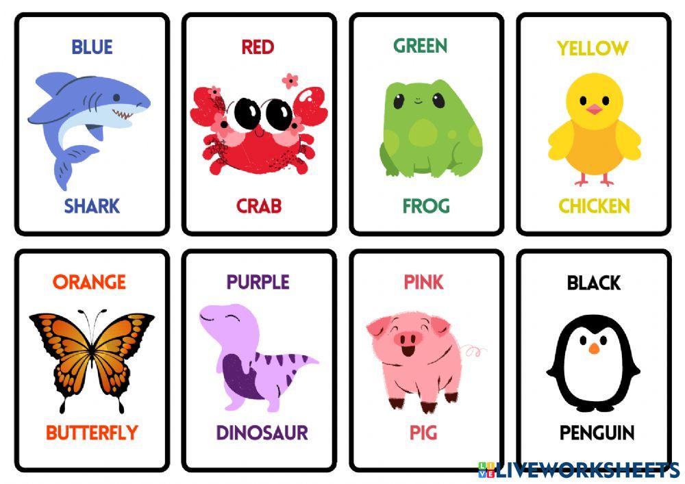 Flashcards: Col… | Free Interactive Worksheets | 7086372