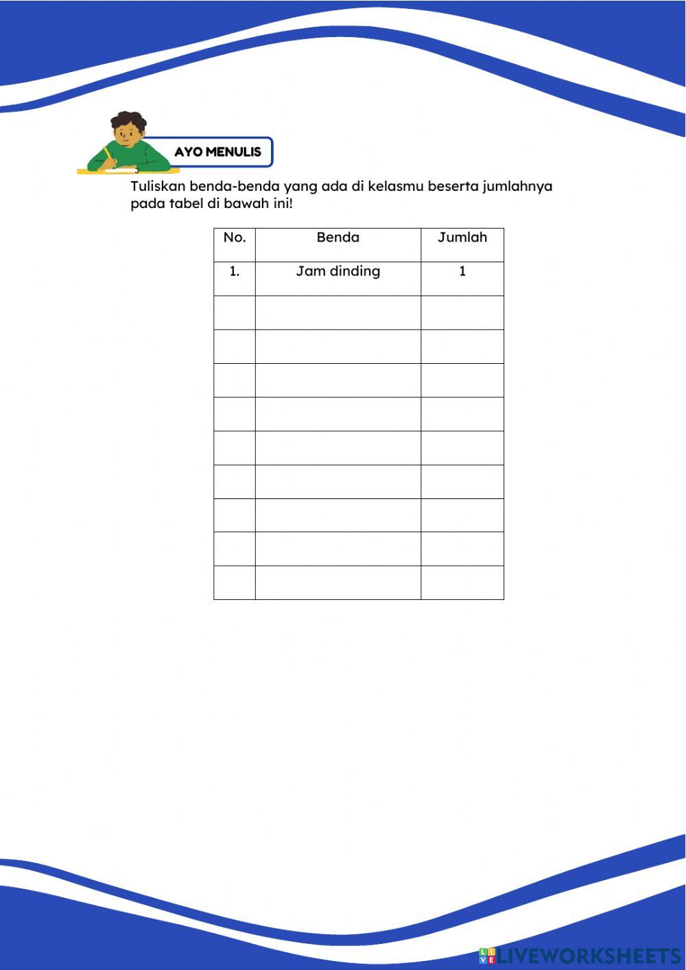 LKPD Modus Kela… | Free Interactive Worksheets | 7086874