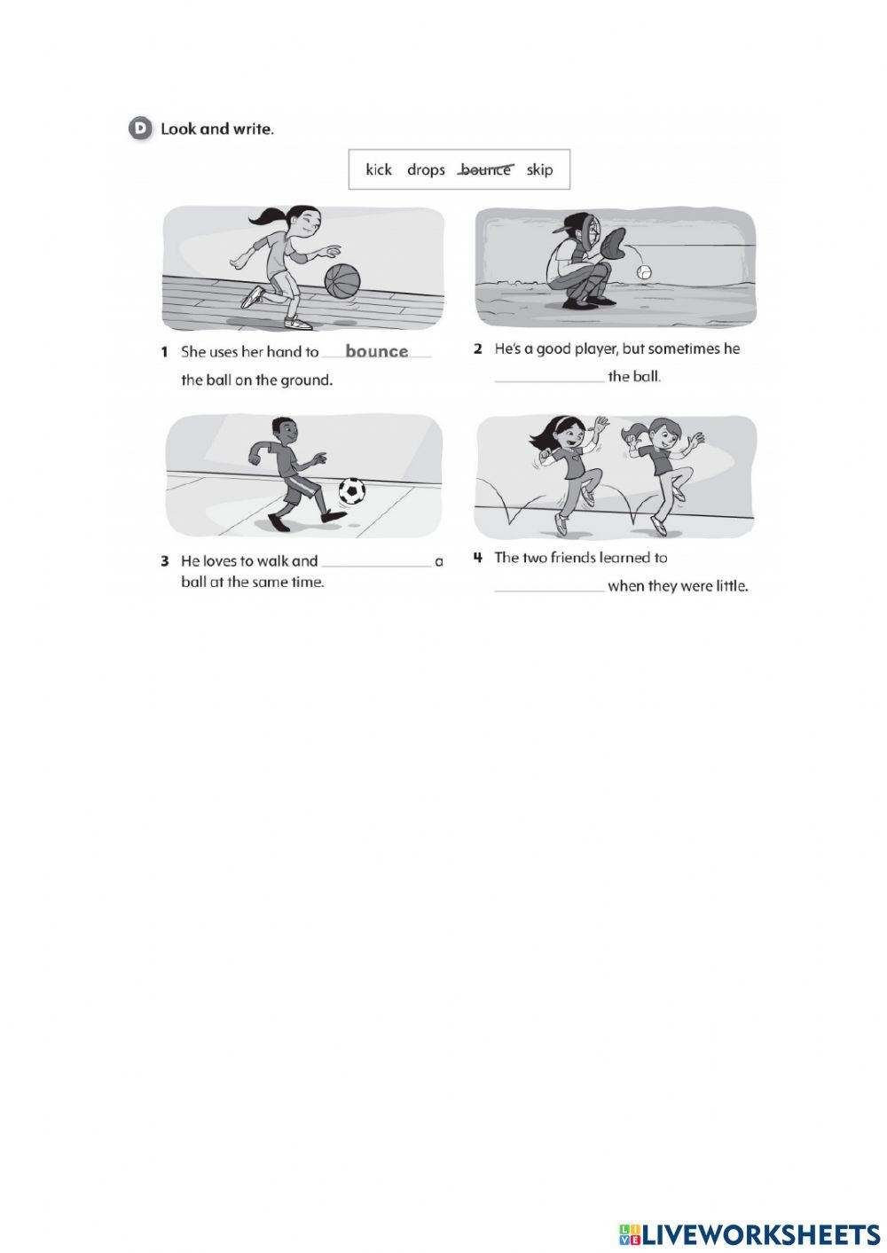 Exercise English activity | Live Worksheets