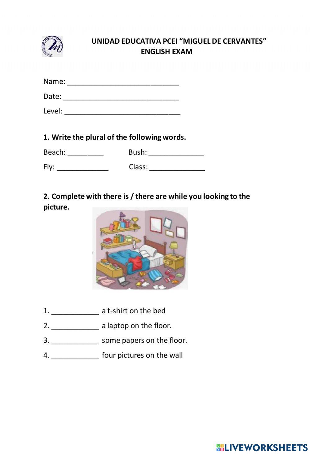 2do Bgu activity | Live Worksheets