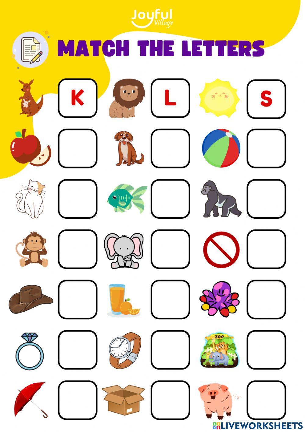 7088192 | A is for apple: Letters and Phonics | Joyful