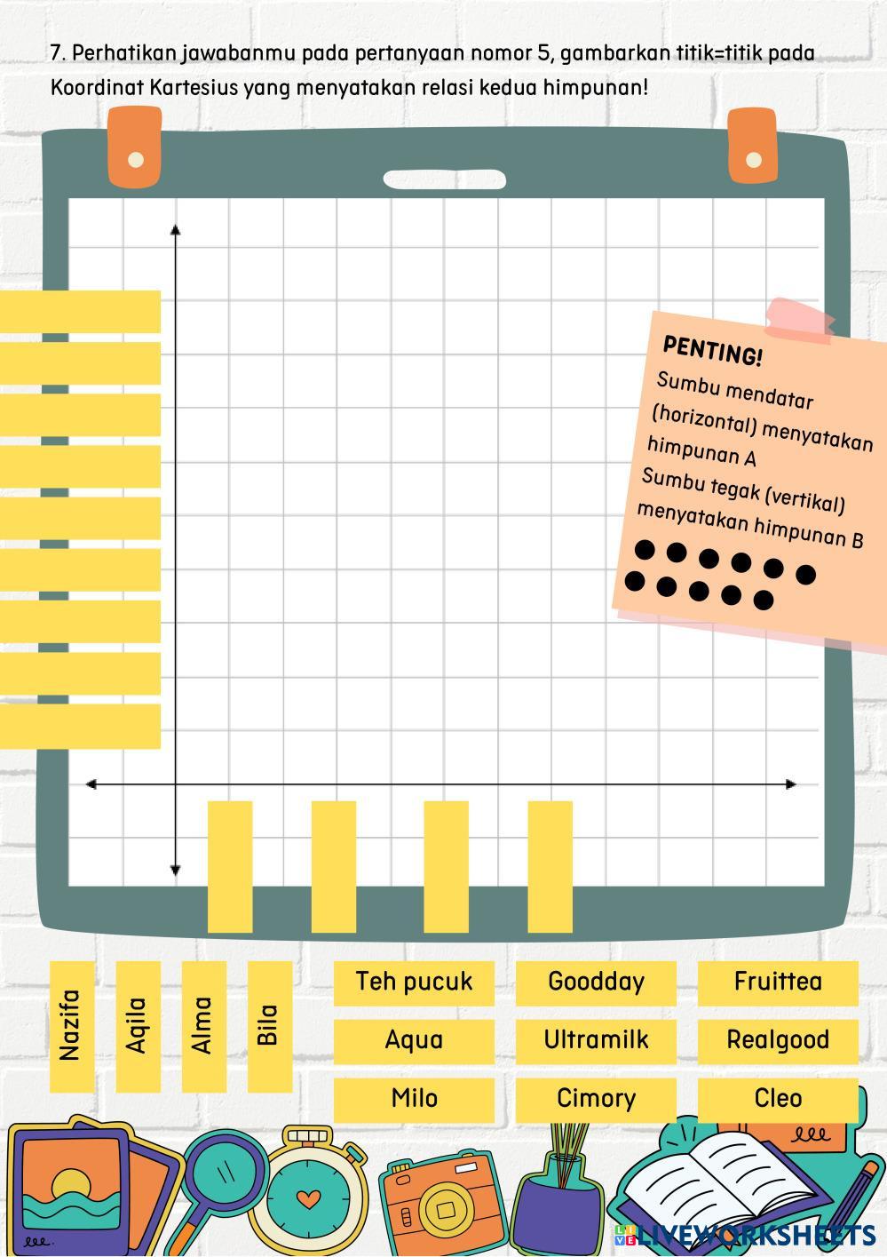 LKPD Relasi Kelas VIII | Live Worksheets