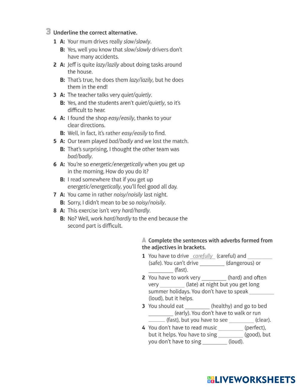 Multi-tasker | Live Worksheets