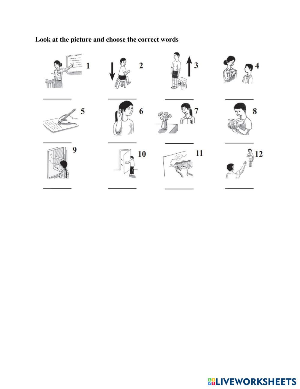 english | Live Worksheets