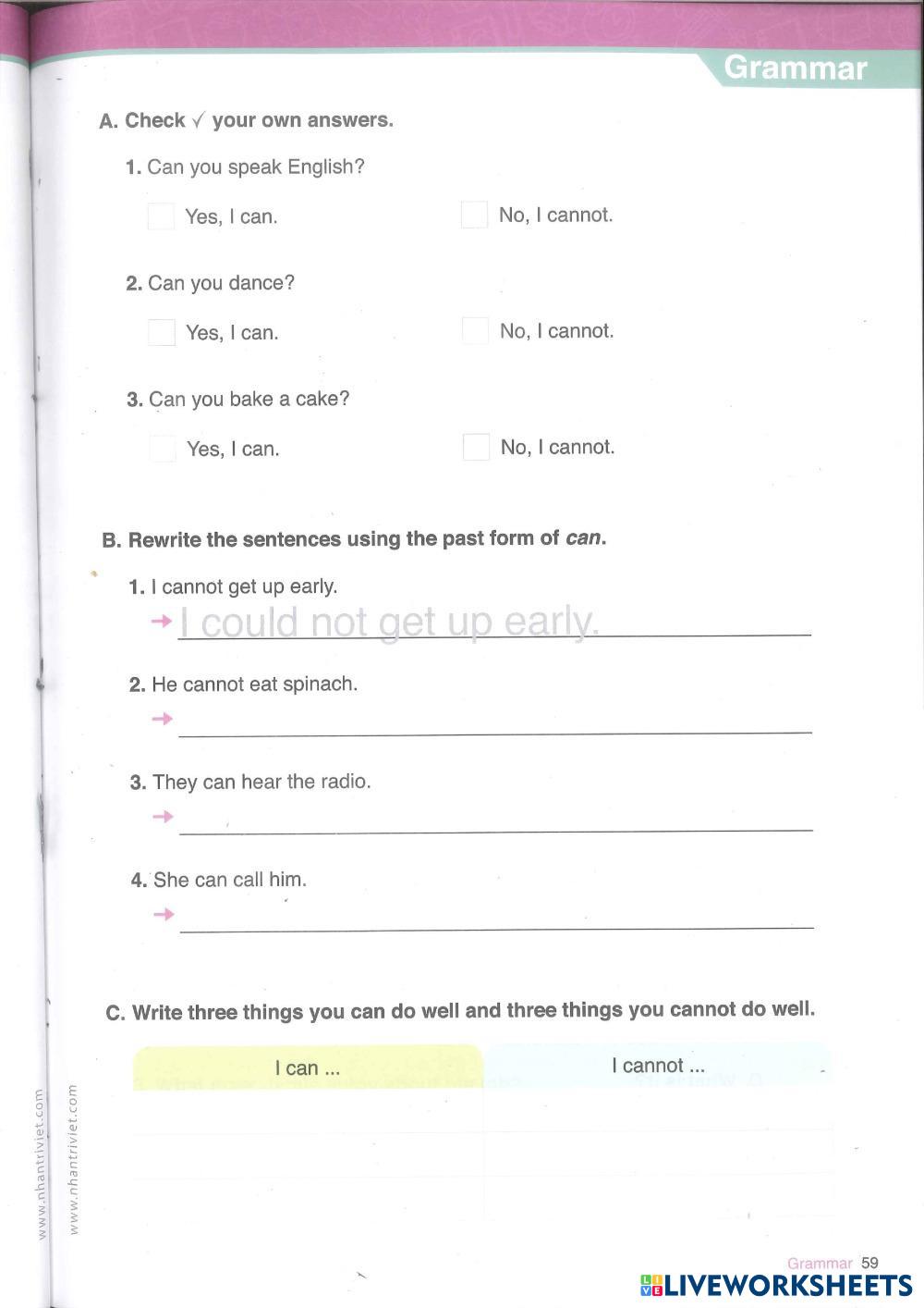 Grammar | Live Worksheets