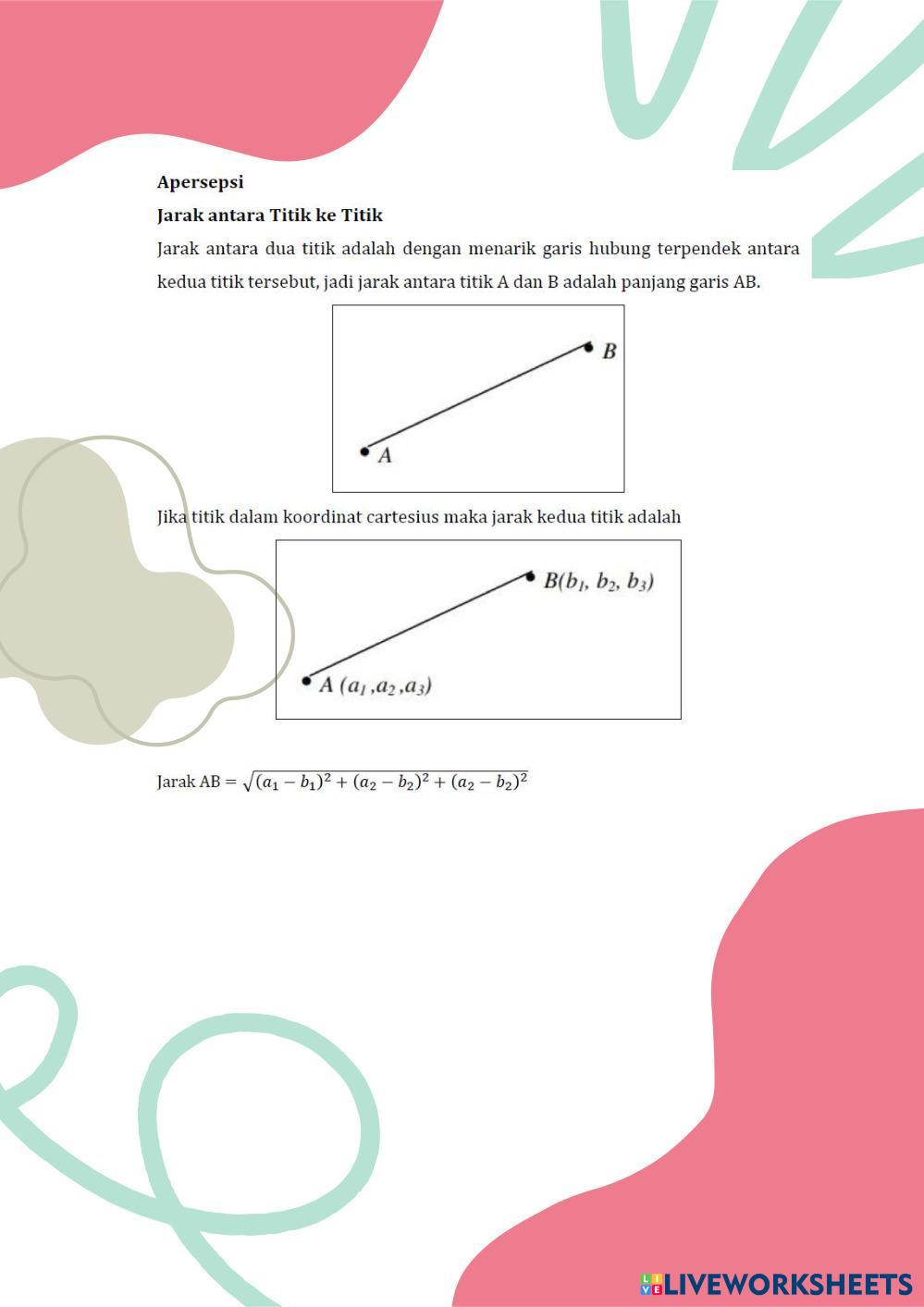 Geometri Ruang | Free Interactive Worksheets | 7215750