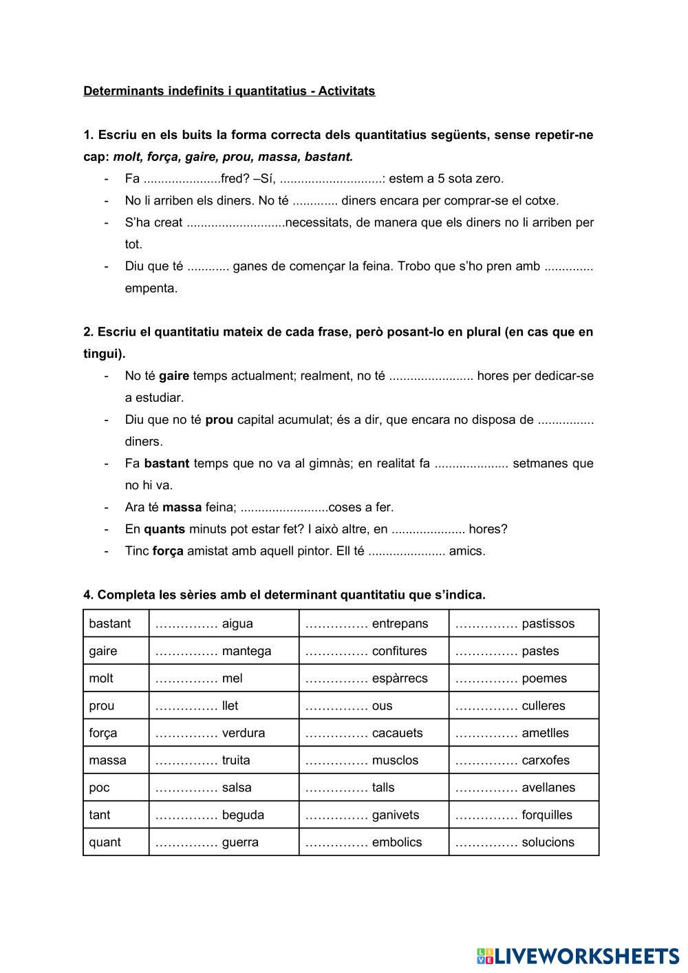 Determinants in… | Free Interactive Worksheets | 7218972