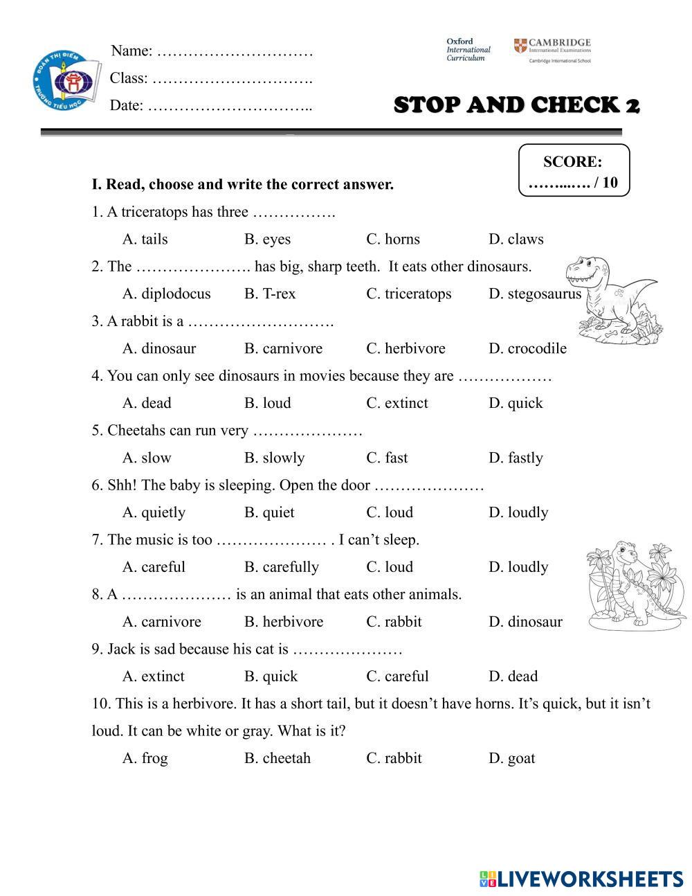 Unit 2 - Check 7219941 | Trương Thị Bảo Ngọc | Live