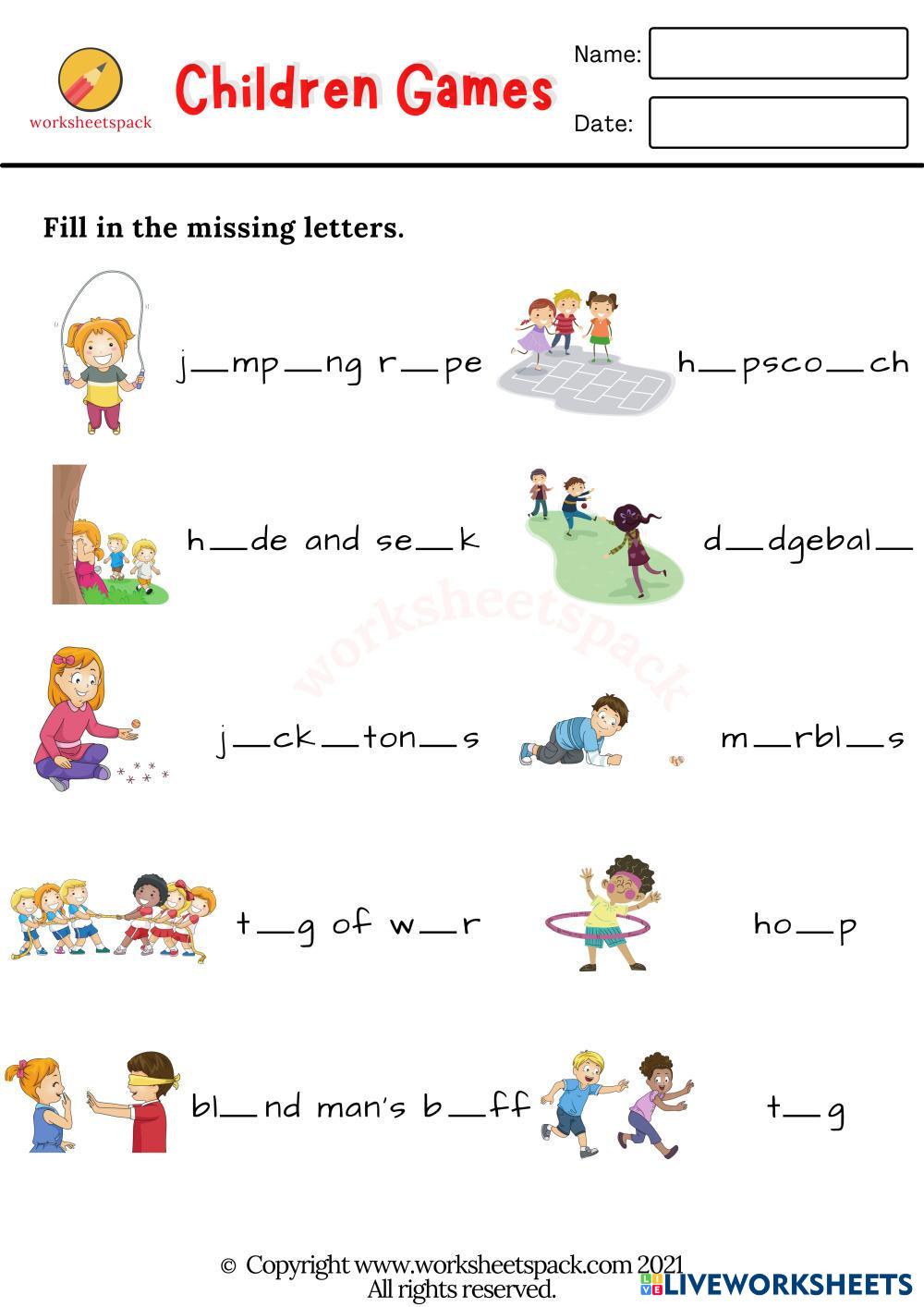 live sheets 2 | Lê Thị Minh | Live Worksheets