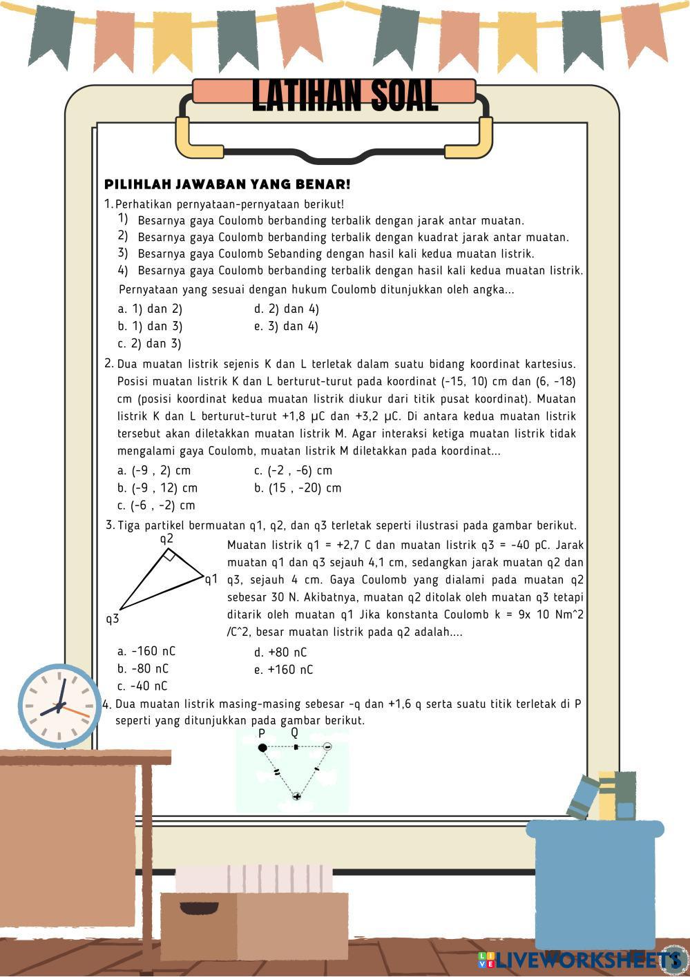 Latihan Soal | Live Worksheets