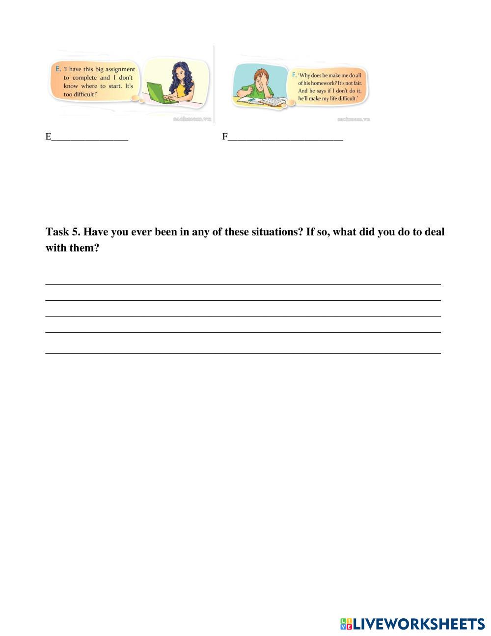SELF-STUDY TASKS | Live Worksheets SELF-STUDY TASKS | Live Worksheets