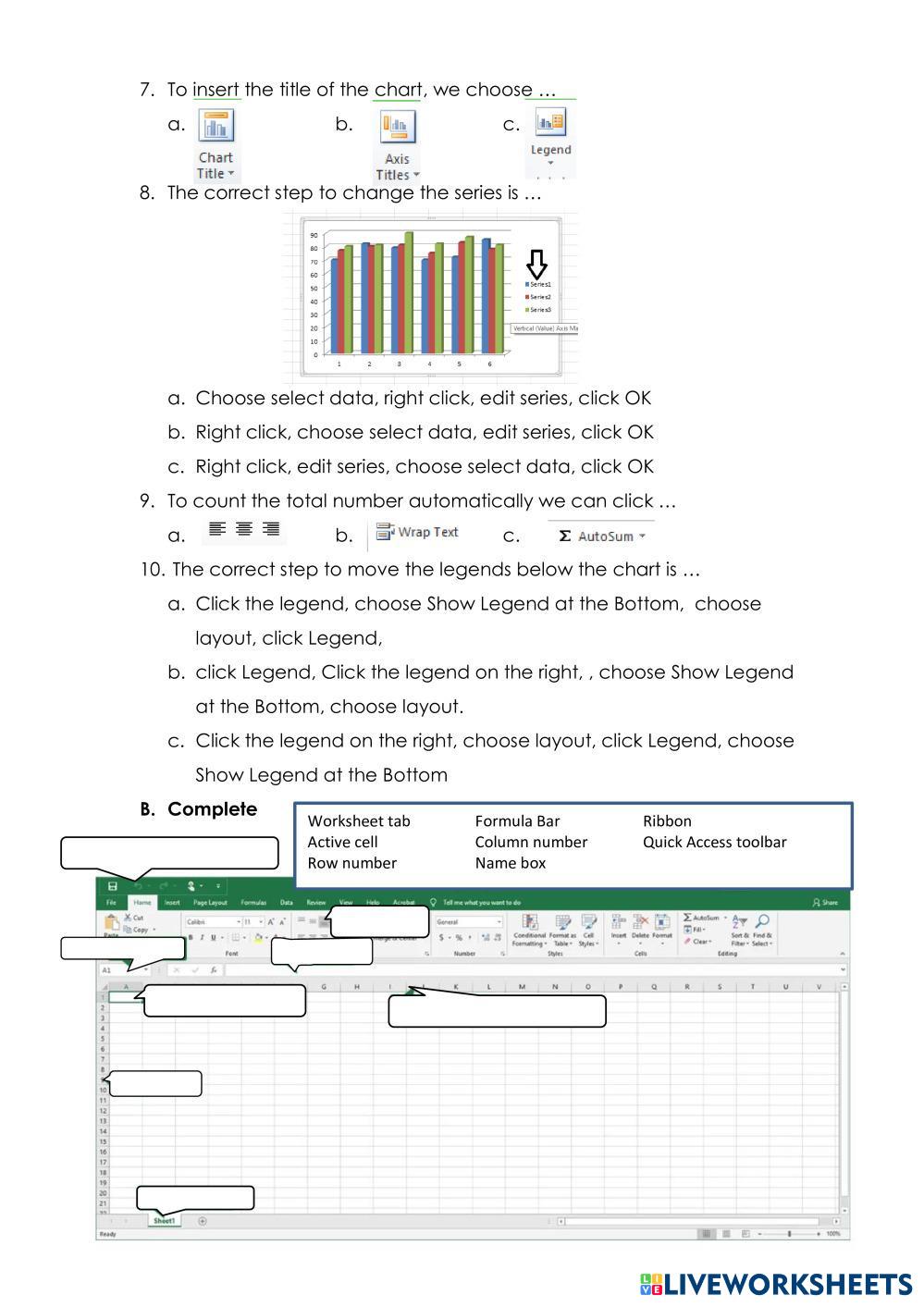 ICT Grade 5 MS… | Free Interactive Worksheets | 7226323