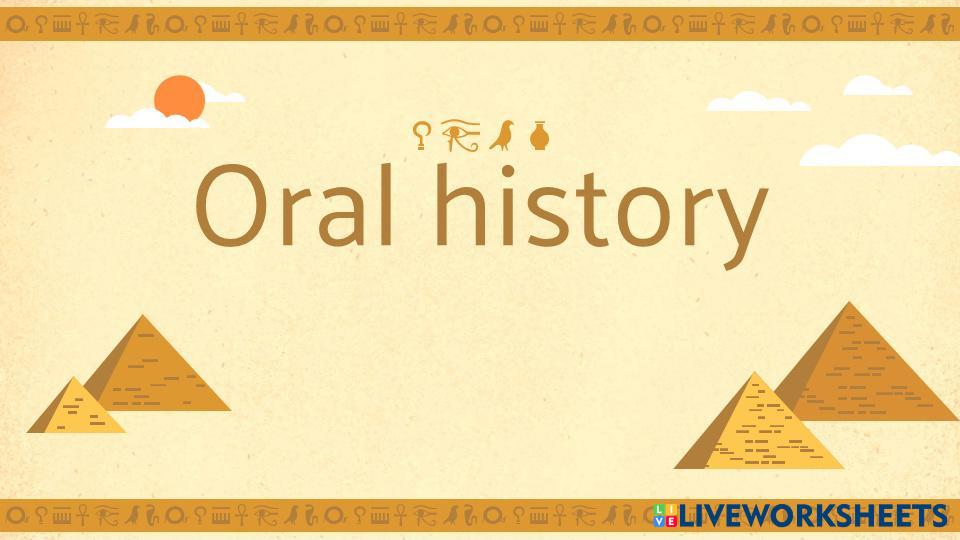 Local History Study | Live Worksheets