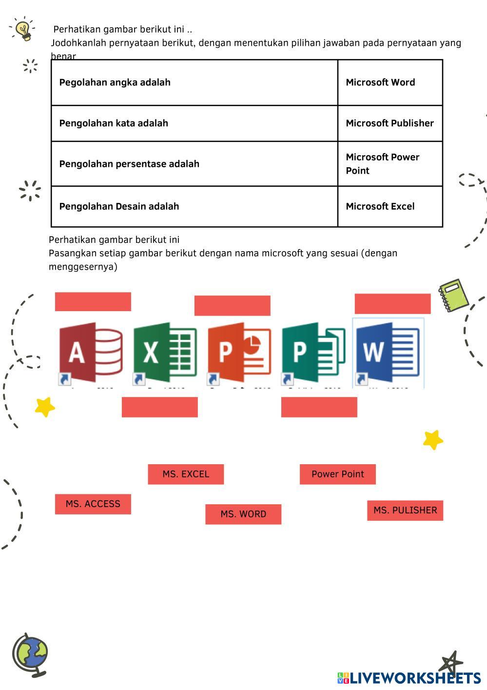informatika | Live Worksheets