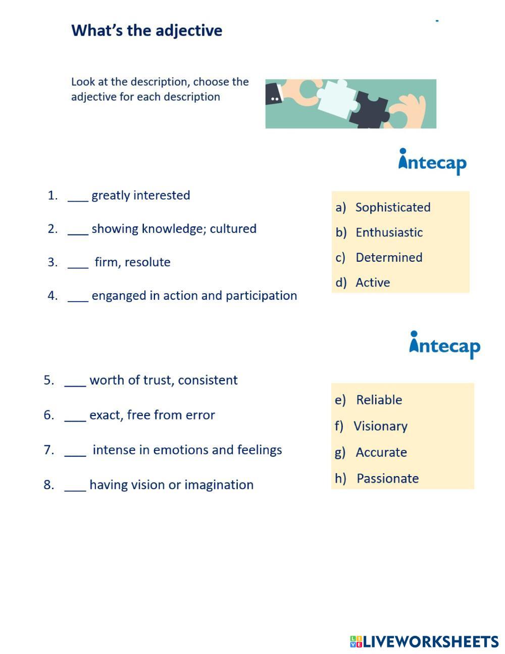 Vocabulary Unit 5 A2.1 | Edna Perez | Live Worksheets
