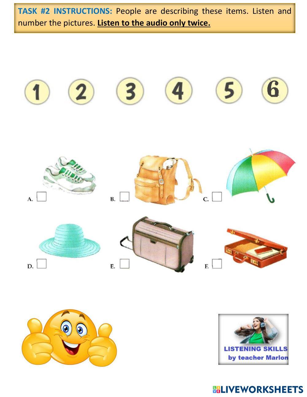 Description of … | Free Interactive Worksheets | 7230268