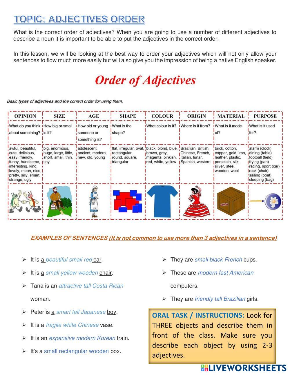 Description of … | Free Interactive Worksheets | 7230268