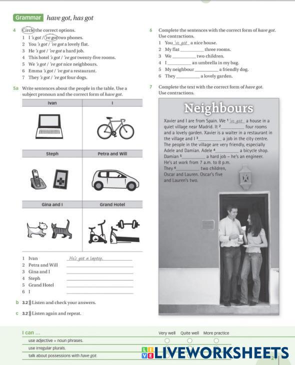 Navigate Beginners Workbook Page 20/21 | Live Worksheets