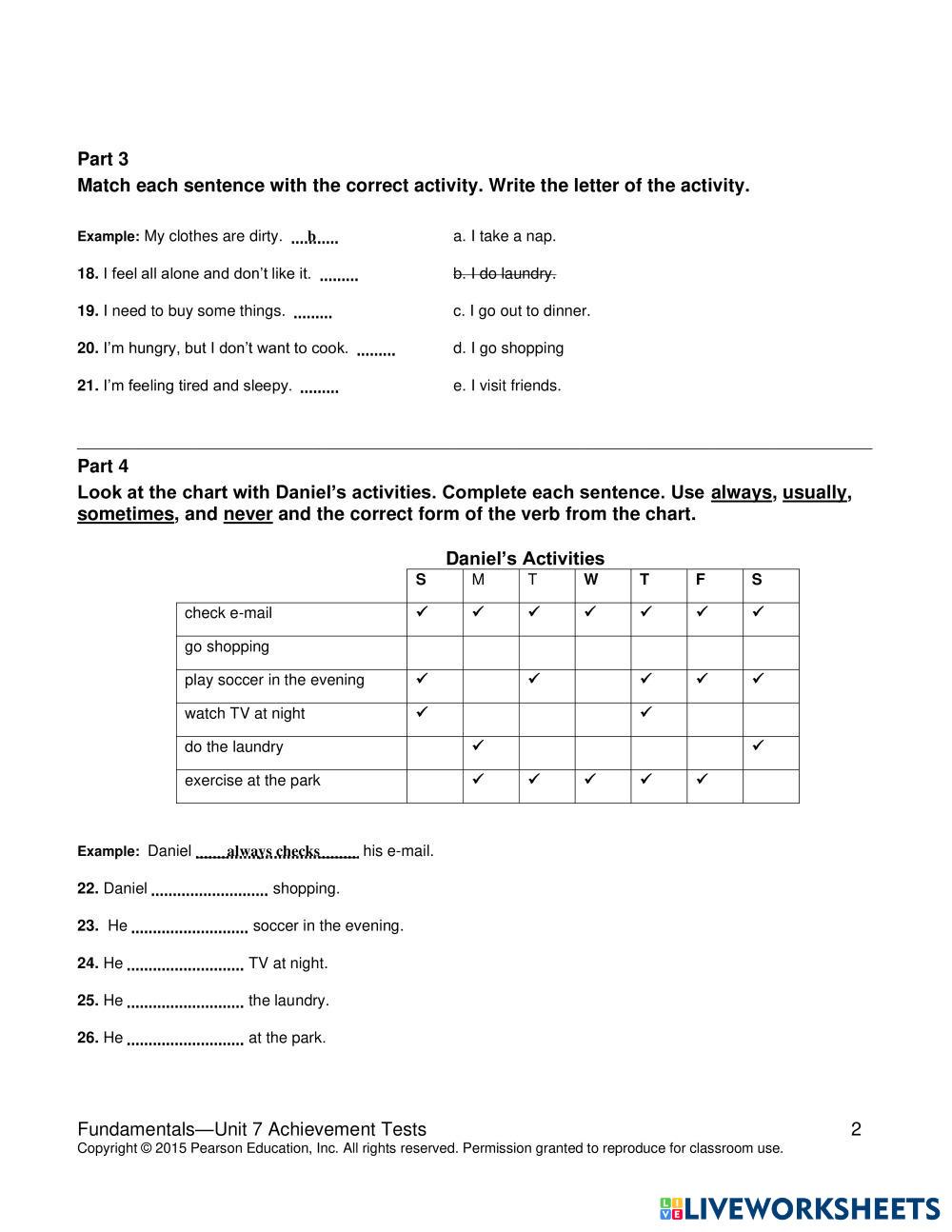 Unit 7 - Top No… | Free Interactive Worksheets | 7233949