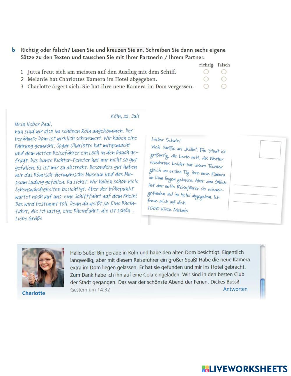 A2.1 Lektion 5 | Free Interactive Worksheets | 7239919