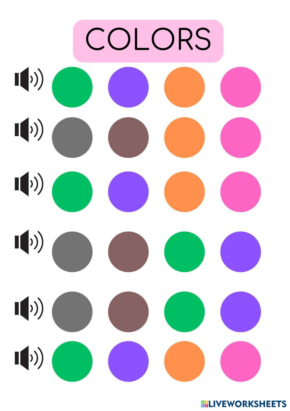 7240648 | Colors | Mỹ Ngọc Nguyễn | LiveWorksheets